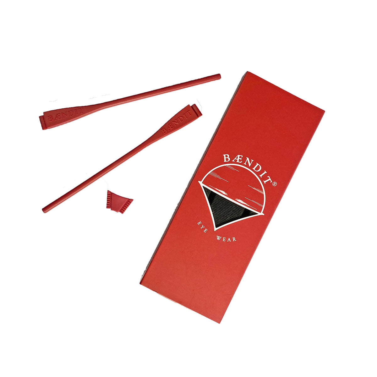 Extra Red Temples – BÆNDIT Eyewear